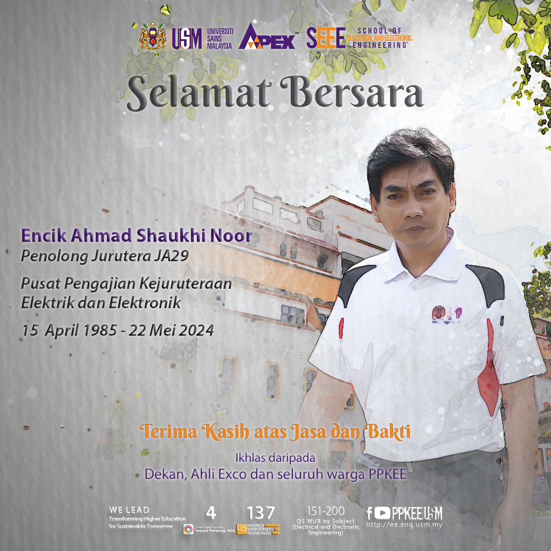 Selamat Bersara Encik Ahmad Shaukhi Noor